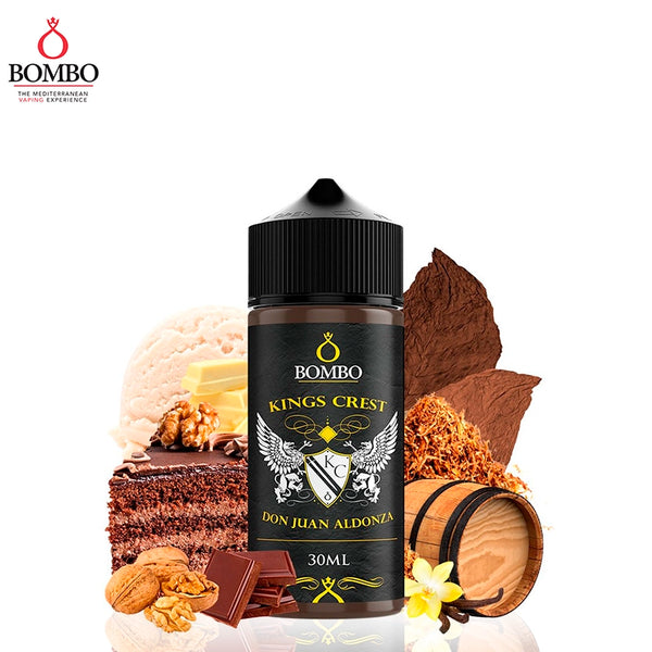Bombo & Kings Crest Aroma Don Juan Aldonza 30ml (Longfill) - LX Vape