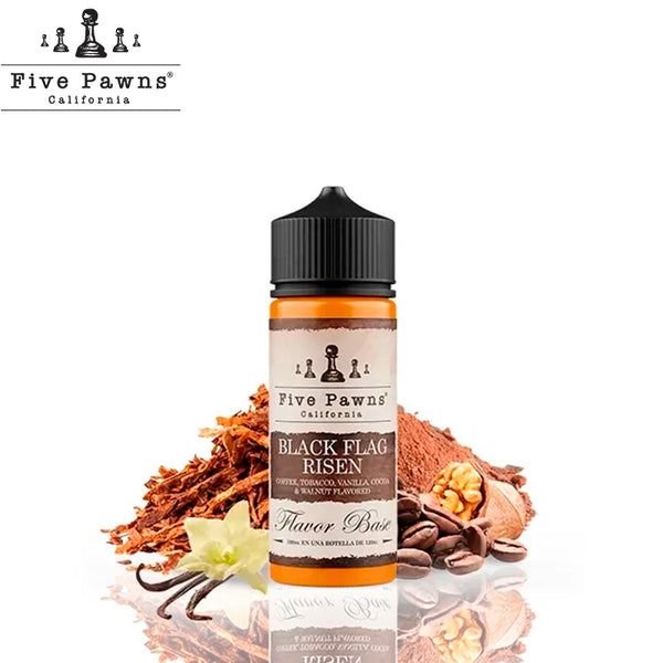 Five Pawns Original Black Flag Risen 100ml (Shortfill) - LX Vape